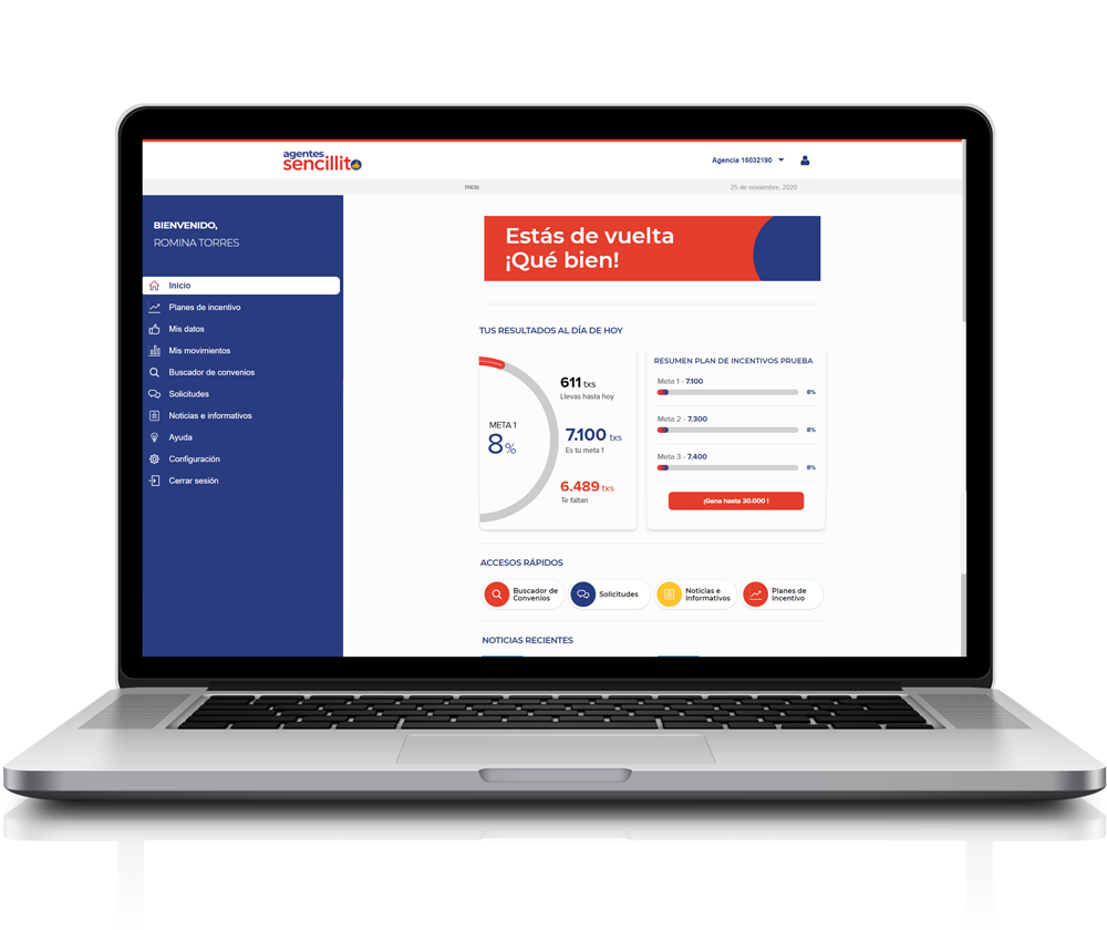 Home - Agentes Sencillito